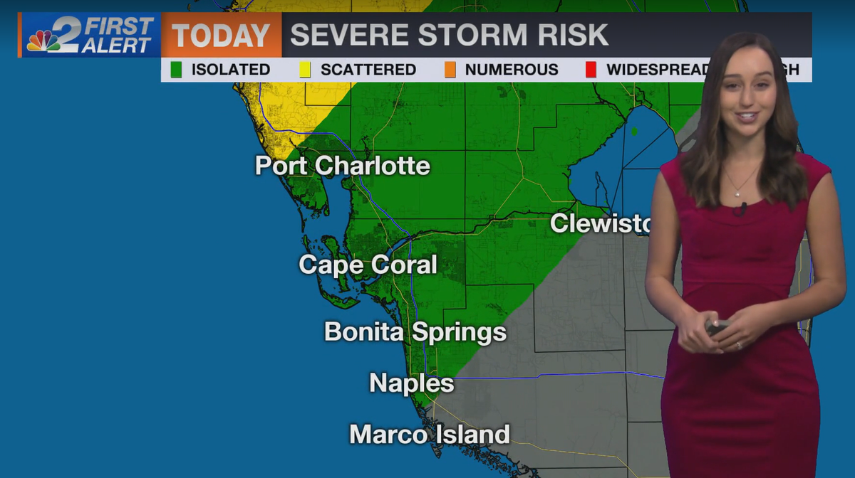 Windy Wednesday afternoon, severe storms possible tonight