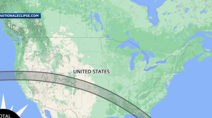 Solar eclipse 2045: Florida in the path of totality