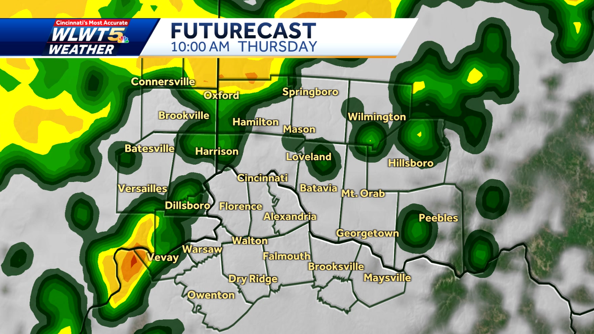 Hour by hour: When rain, storms expected to move through Cincinnati ...