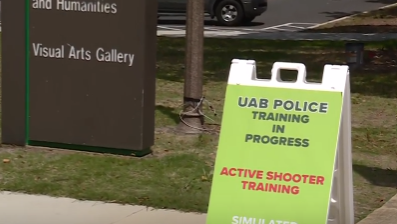 UAB drill means high police presence on campus