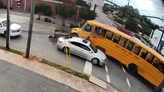 North Carolina: School bus involved in Triad crash with 4-wheeler