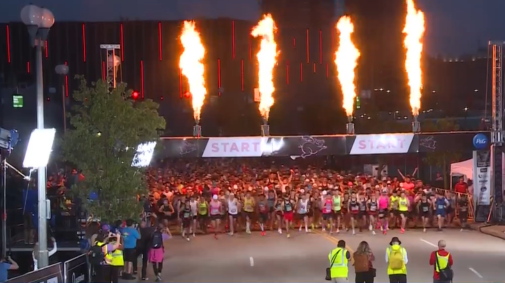 Heat and humidity prompt red-flag warning for runners in Flying Pig ...