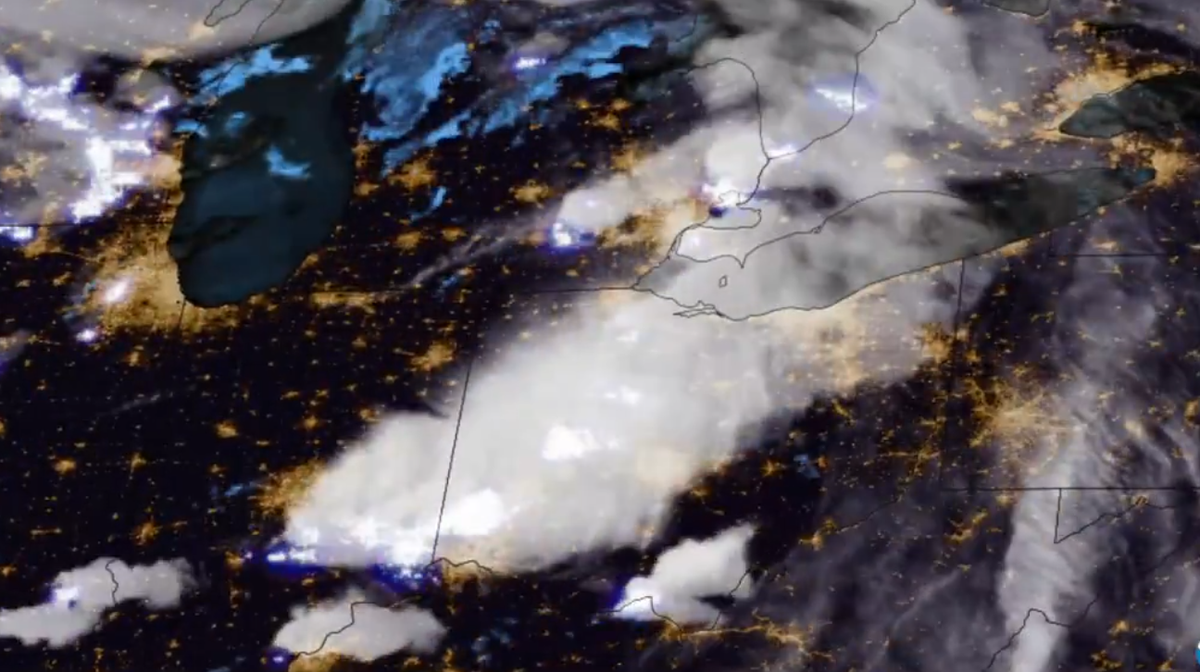 VIDEO: Lightning from Tuesday storms could be seen from space via NOAA ...