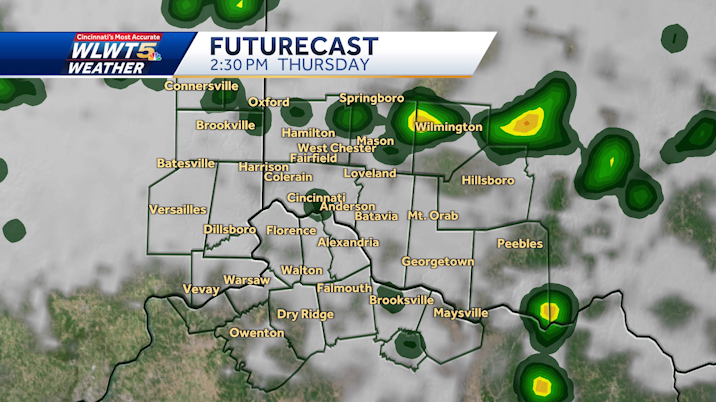 Hour by hour: When rain, storms move through the Cincinnati area Thursday