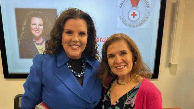 WXII 12 News director receives lifesaving award after saving coworker’s ...