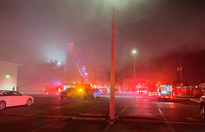 Firefighter hospitalized with exhaustion after heater sparks East ...