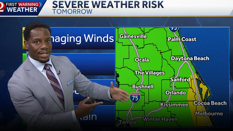Severe thunderstorm warnings expire in Central Florida