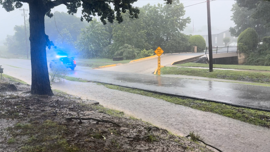 Parts of several Fort Smith streets flood during heavy rain