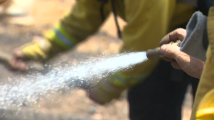 Crews save Copperopolis property where Aero Fire was inches from home