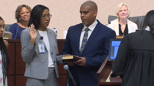 NC: Forsyth County swears in new county manager Shontell Robinson