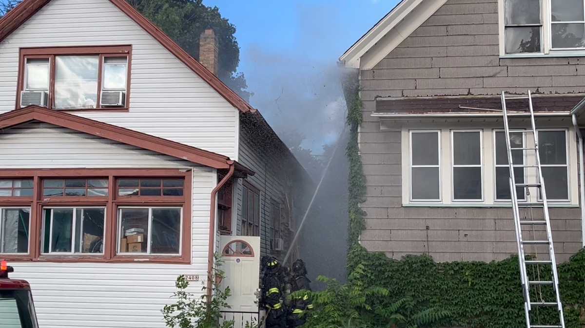 Four people rescued from house fire in Milwaukee