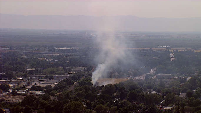 West Sacramento grass fire causes power outage