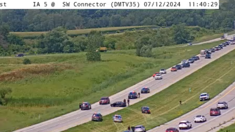 Iowa driver arrested after leading pursuit that ended with stop sticks