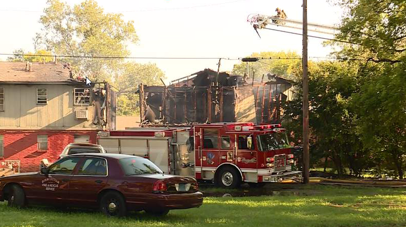 Billowing smoke and flames damage 6 units in several Ensley apartment ...