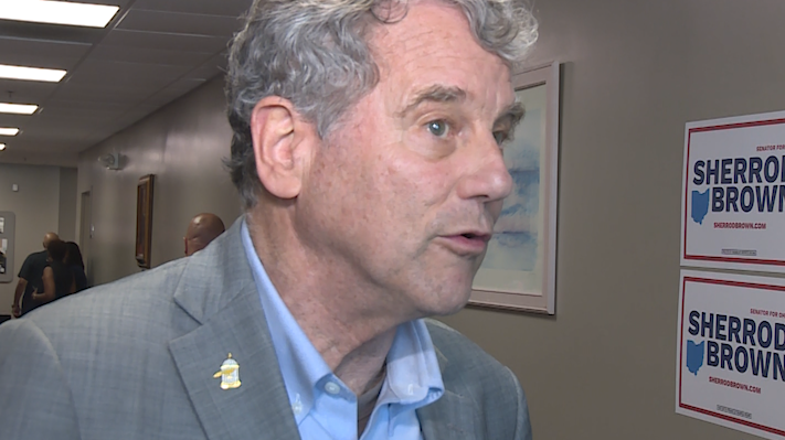 Ohio Sen. Sherrod Brown says he would campaign with Harris if she comes ...