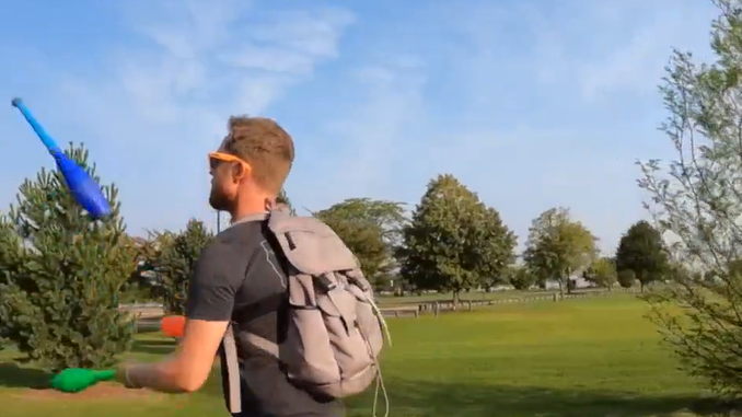 Juggling jogger: Ohio man takes up running by combining it with his ...