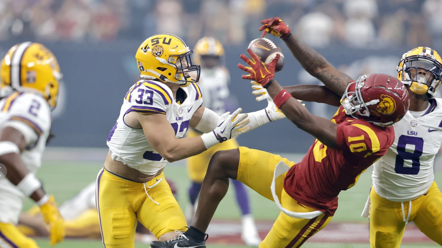 Heartbreaking loss USC LSU AP Top 25 poll