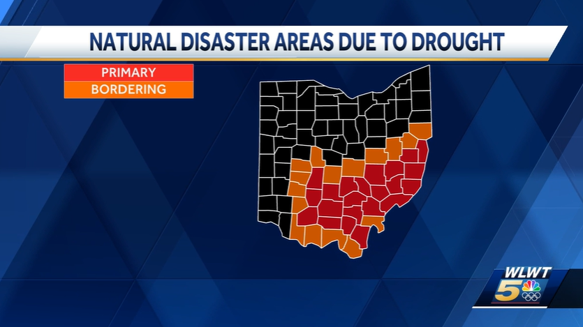 22 Ohio counties declared natural disaster areas due to drought
