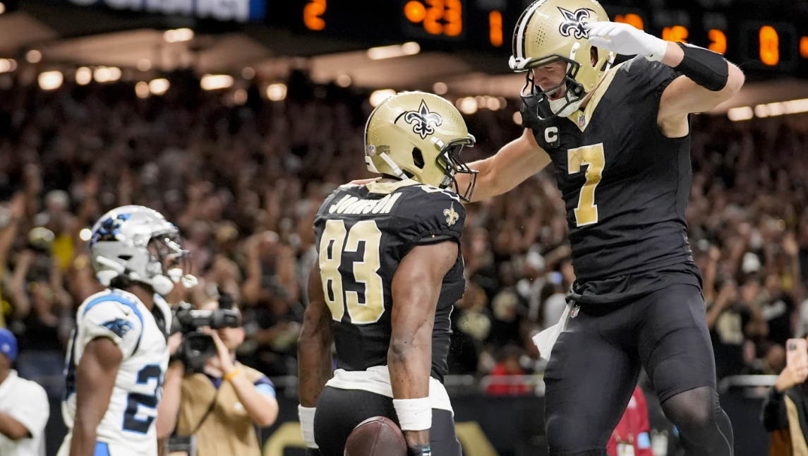 NFL: New Orleans Saints defeat Carolina Panthers; 47-10
