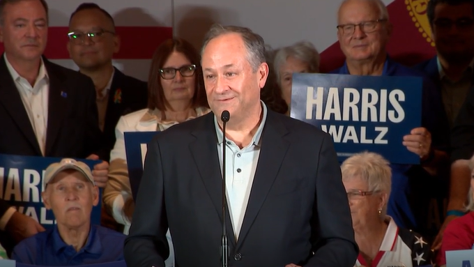 Doug Emhoff to deliver remarks from The Villages Friday