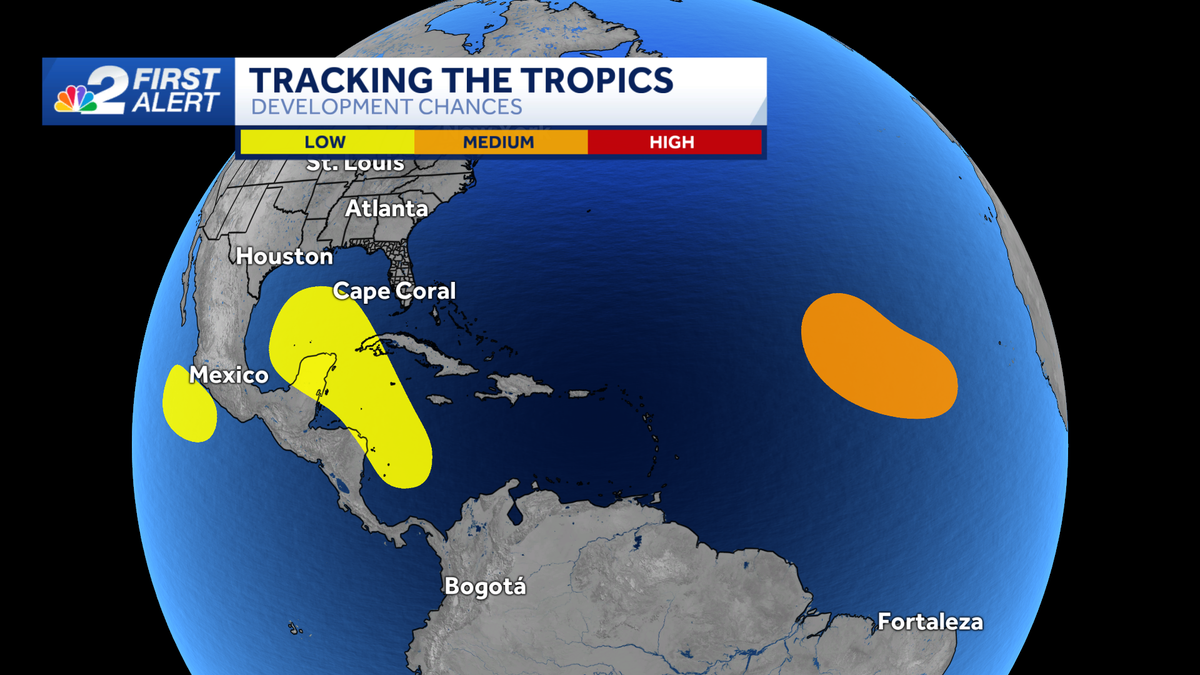 Tracking Isaac, Joyce and new area to watch in the Caribbean