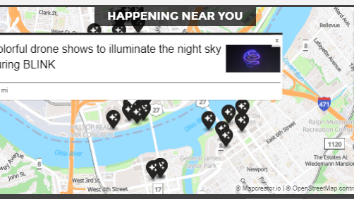 Use this interactive map to navigate BLINK installations, events, road ...