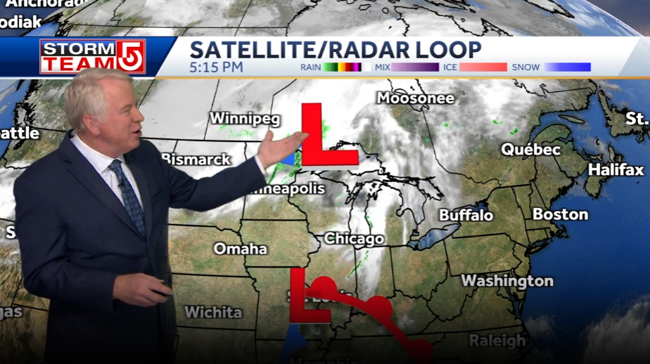 Video: A few more warm days before cool weather is back