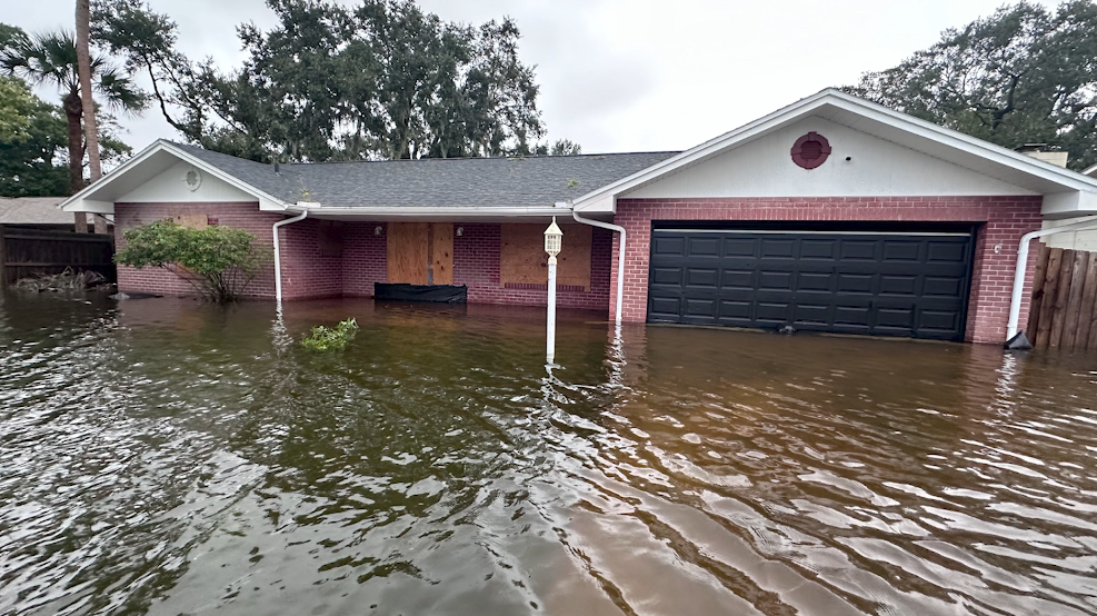 Veteran dad rebuilds new home after Milton floods