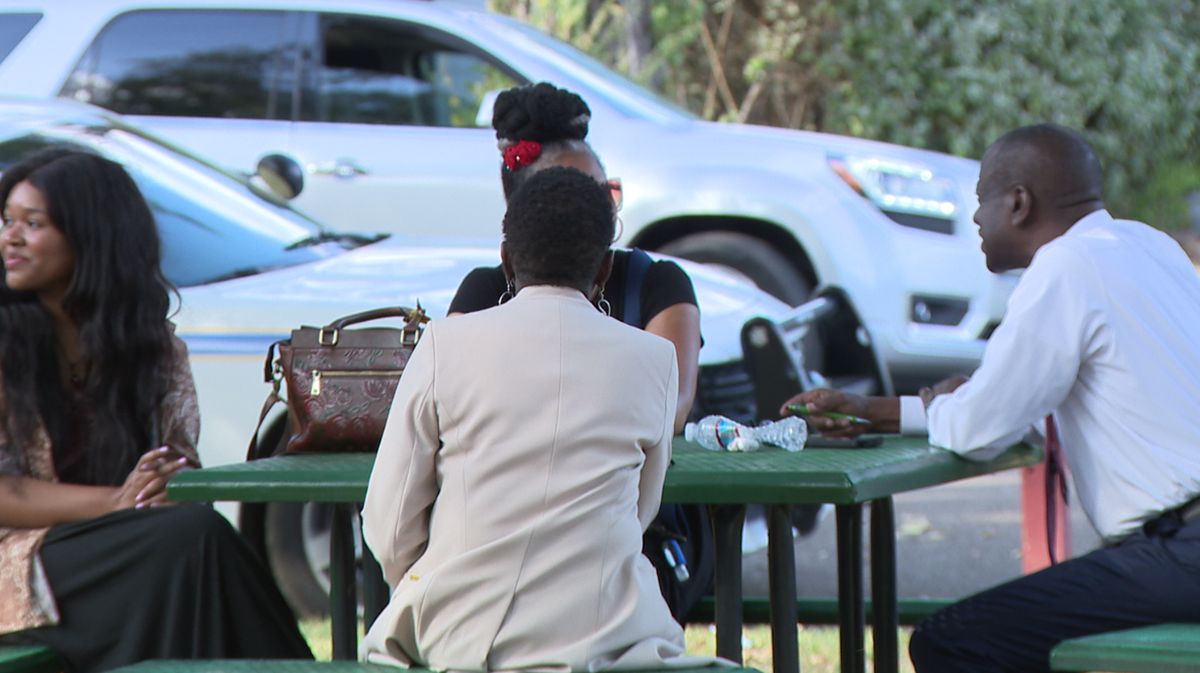 Neighborhood event aims to uplift community and encourage voting