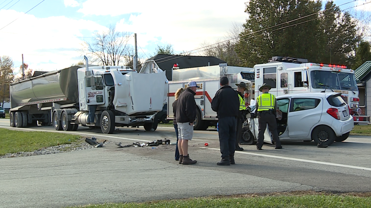 OSP: 1 dead after crash involving semi in Brown County