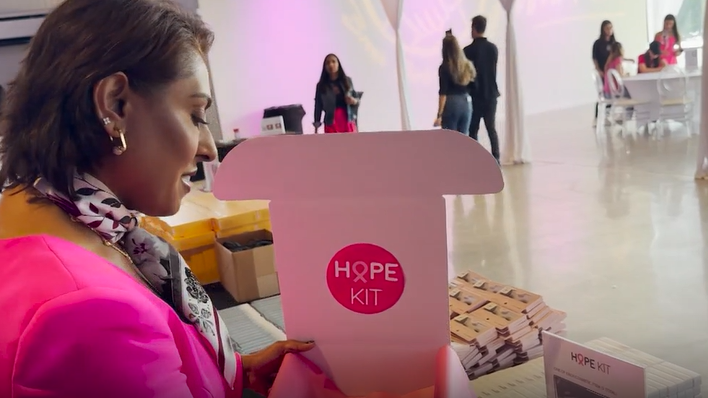 Breast cancer survivor launches Hope Kit event in Orlando