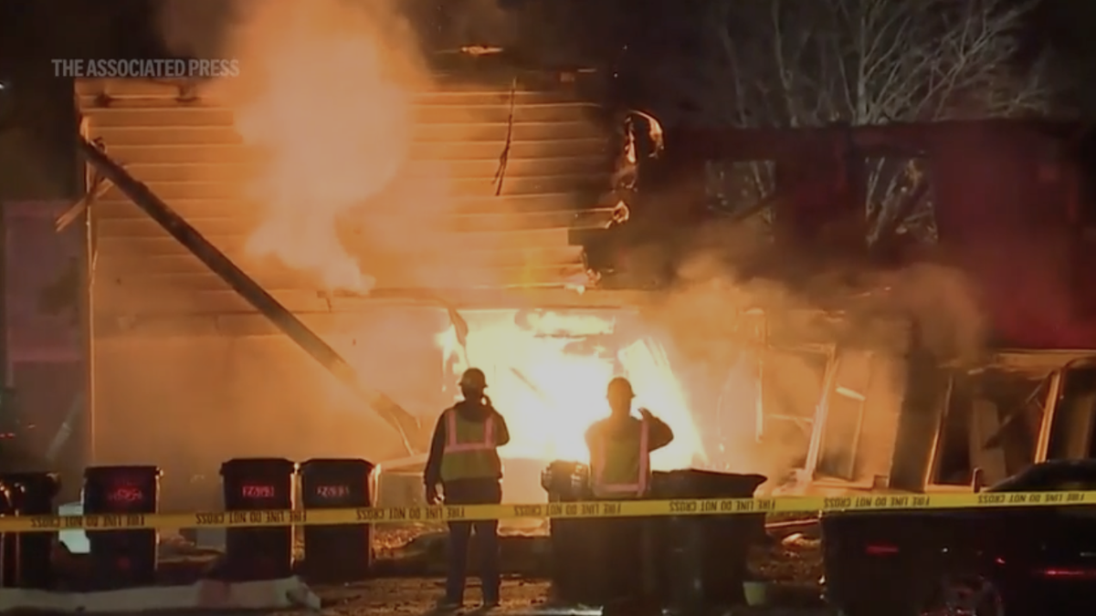 Explosion rocks condominium in Detroit suburb, sparking fires and ...
