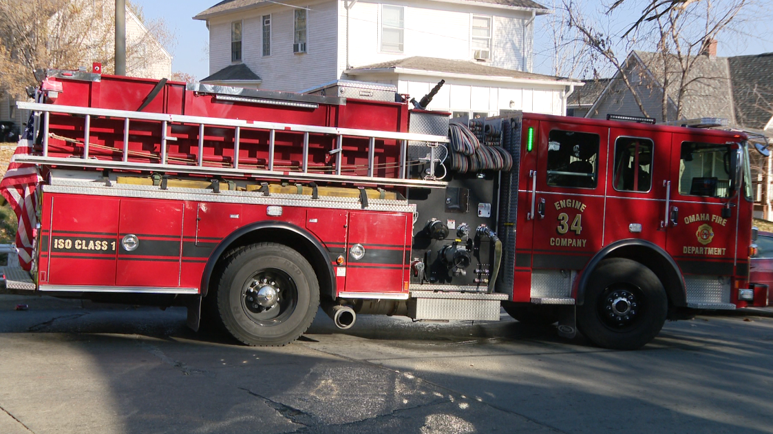 Omaha firefighter was hurt battling house fire Tuesday morning