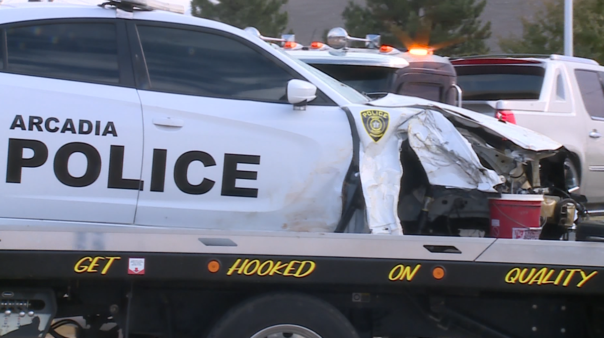 OCPD: Arcadia police officer involved in collision in northeast ...