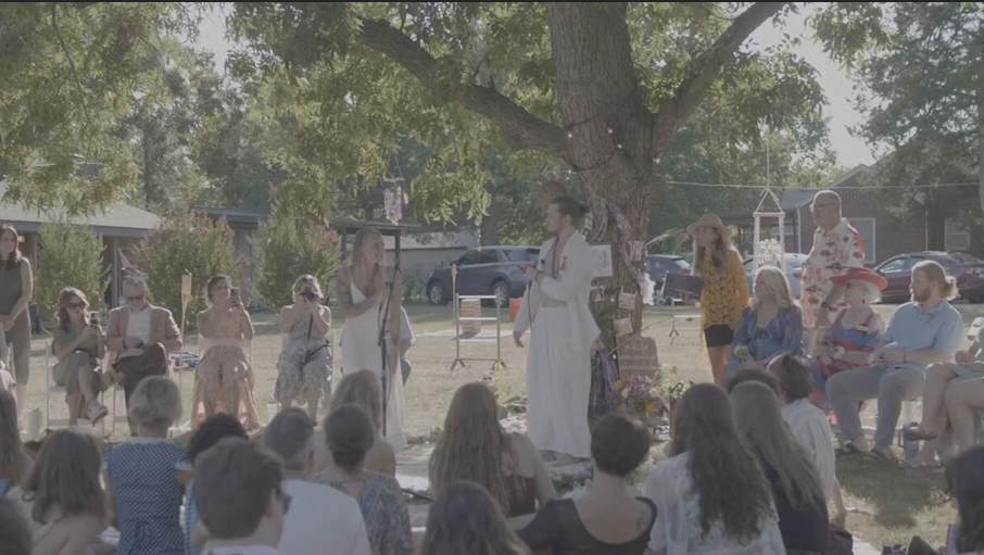Oklahoma couple raps wedding vows, faces backlash - WJCL
