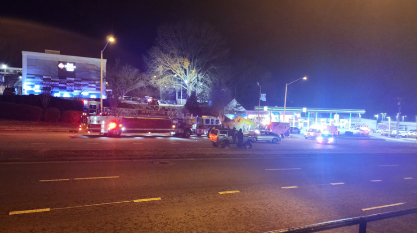 North Carolina: Man shot during fight, runs to BP