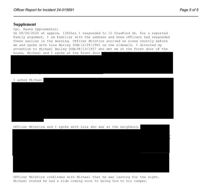 Redactions obscure how police handled calls before double homicide