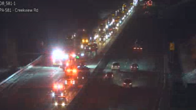 Delays increasing following multi-vehicle crash on Route 581 in ...