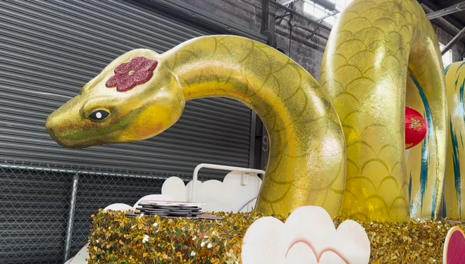 A look at San Francisco's Lunar New Year Parade floats