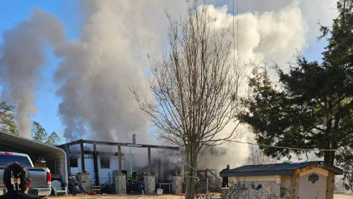 Triad fire crews respond to house fire on Hillary Court in Asheboro