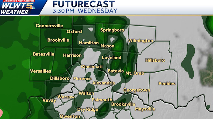 Hour by Hour: Rain switches to snow Wednesday into Thursday