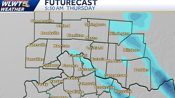 Hour by Hour: Rain switches to snow Wednesday into Thursday