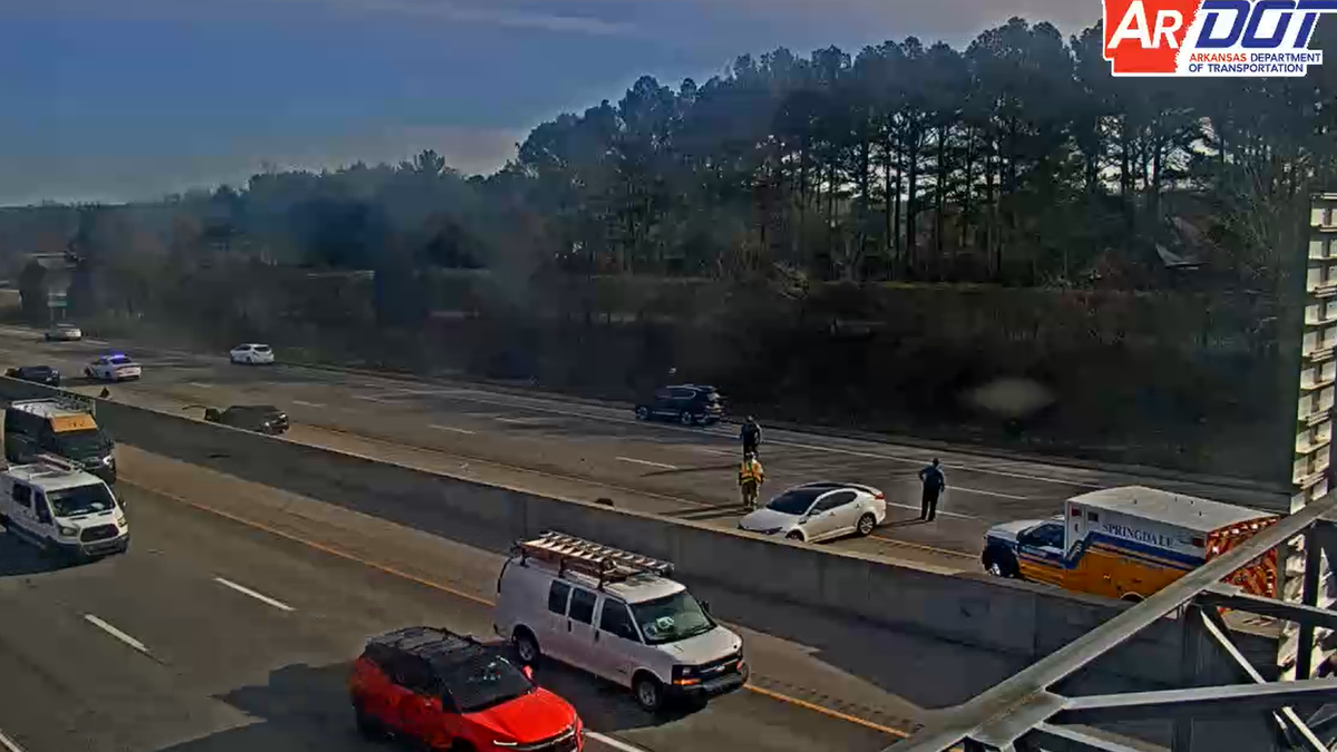 Accident on I-49 in Springdale backing up traffic