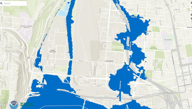 Flooding could impact Ohio's riverfront, including near Paycor Stadium ...
