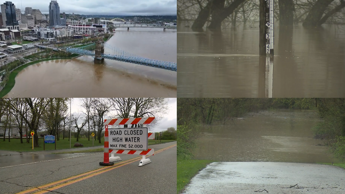 PHOTOS: Heavy rain leads to flooding across Cincinnati, northern Kentucky