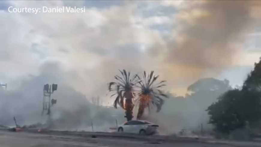 Video shows chaotic aftermath of small plane crash in Boca Raton, Florida