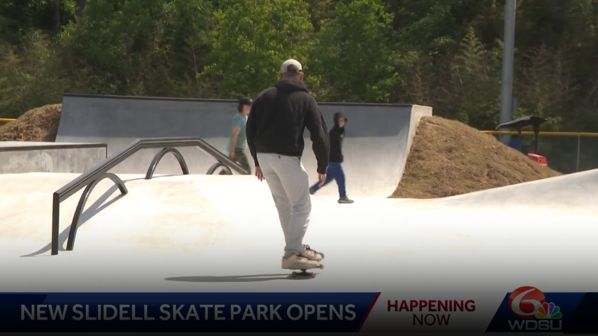 Slidell's first skate park opens, creating a new community hub