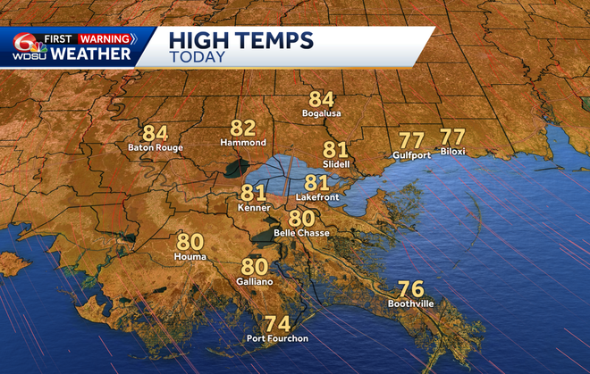 Muggy conditions and rain making a return. Find out when!