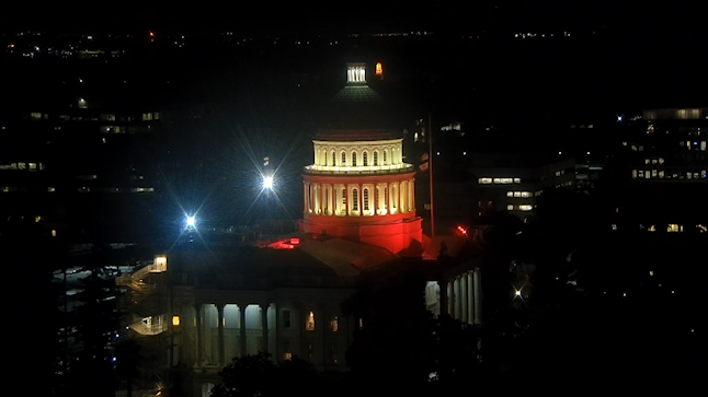 California Capitol lit red in honor of missing, murdered indigenous people