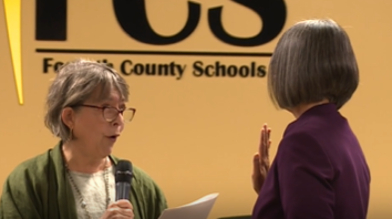 WS/FCS Interim Superintendent Catty Moore sworn in